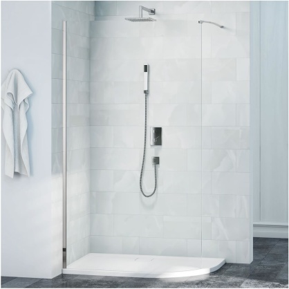 Merlyn 8 Series 1200 Curved Wetroom Panel | Sanctuary